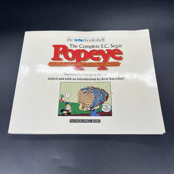 Fantagraphics Books | Other | The Complete Ec Segar Popeye Vol 9 ...